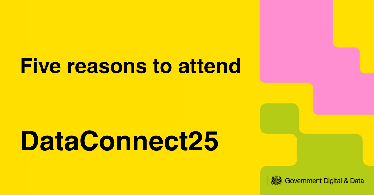 DataConnect25: How public sector data delivers real benefits for users ...